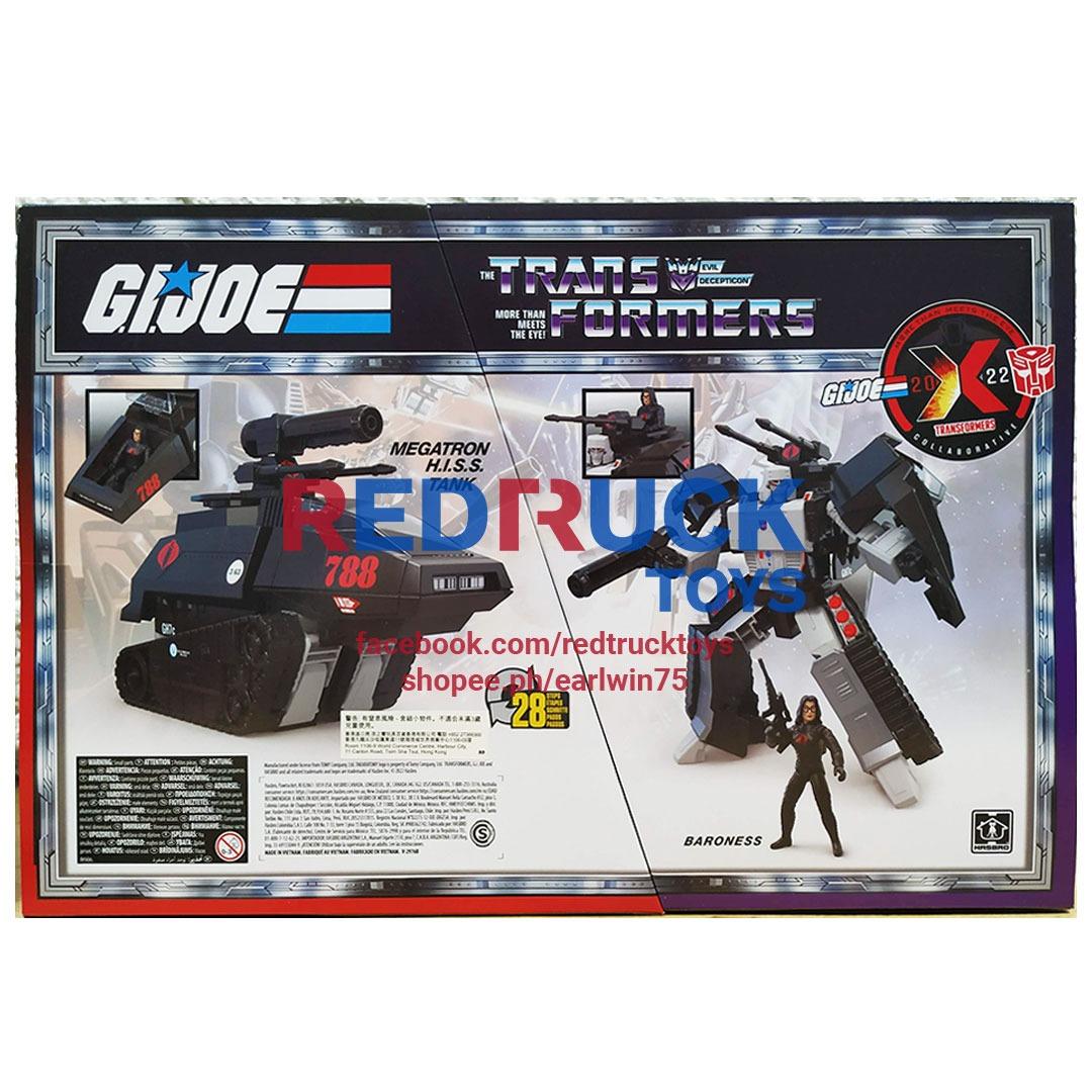 Transformers Collaborative G.I. Joe Mash-up Megatron H.I.S.S. Tank and ...