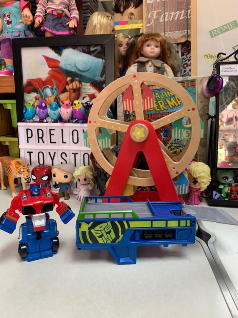 TRANSFORMERS RESCUE BOAT OPTIMUS PRIME RACING PLAYSET, Hobbies & Toys ...