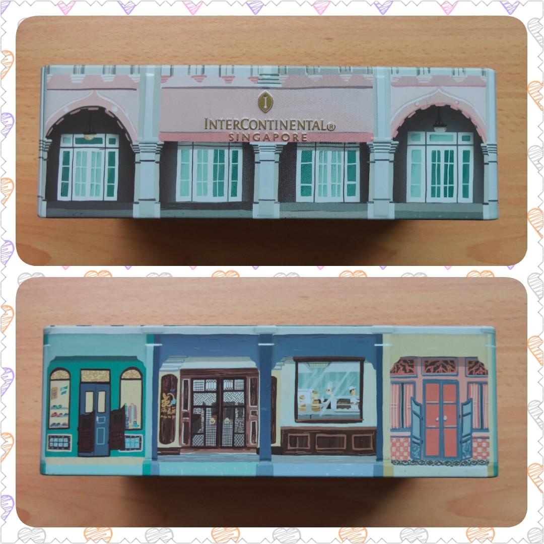 Metal Tin Storage Boxes, 3 Designs (Intercontinental Singapore ...