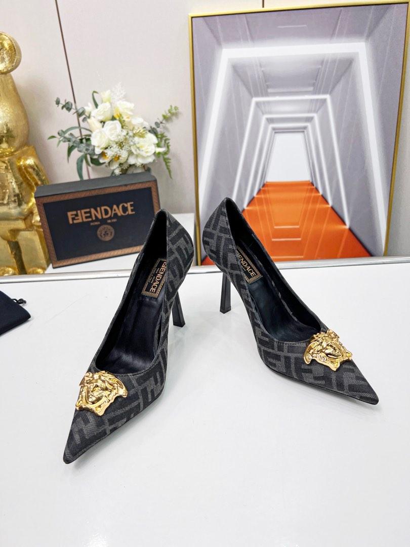 Versace heels, Women's Fashion, Footwear, Heels on Carousell