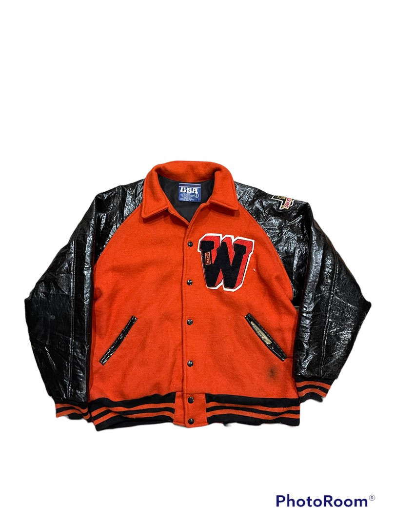 Vintage Band Letterman Jacket, Men's Fashion, Coats, Jackets and ...