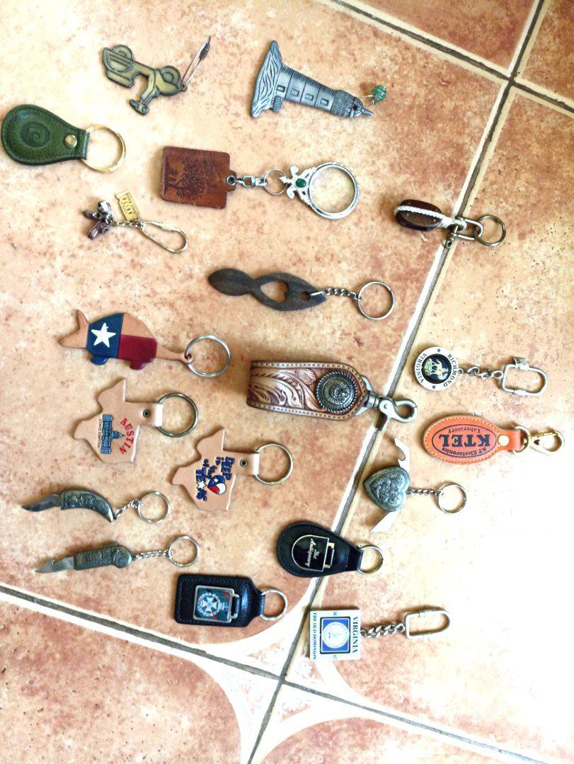 Vintage Imported Key Chains Collection, Hobbies & Toys, Memorabilia ...