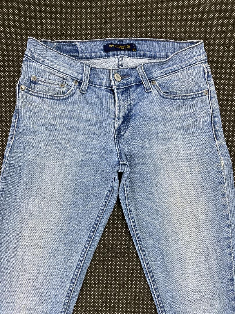 Vintage Levis 524 Superlow Flare Jeans - JP074, Women's Fashion, Bottoms, Jeans & Leggings on ...