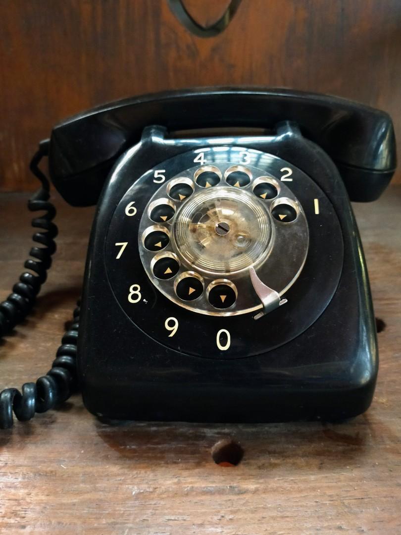 vintage PLDT rotary phone, Hobbies & Toys, Memorabilia & Collectibles ...