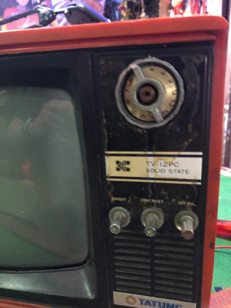 Vintage TATUNG Singapore made 10 inch TV For display only, Everything Else on Carousell