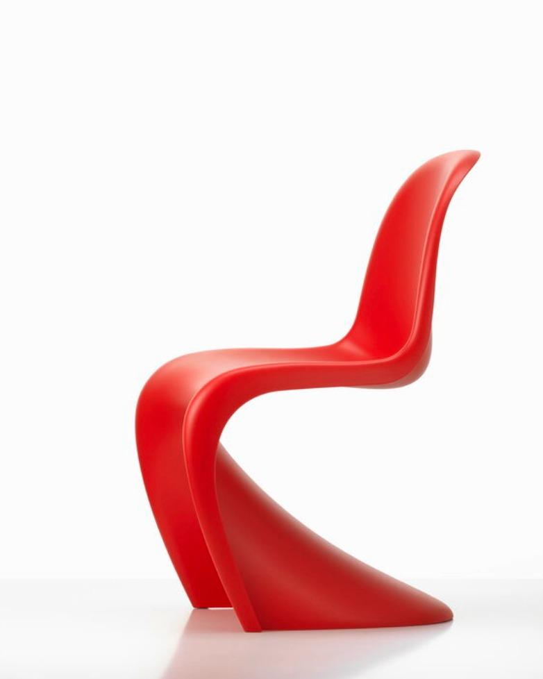 Vitra Panton chair, classic red, Furniture & Home Living, Furniture ...