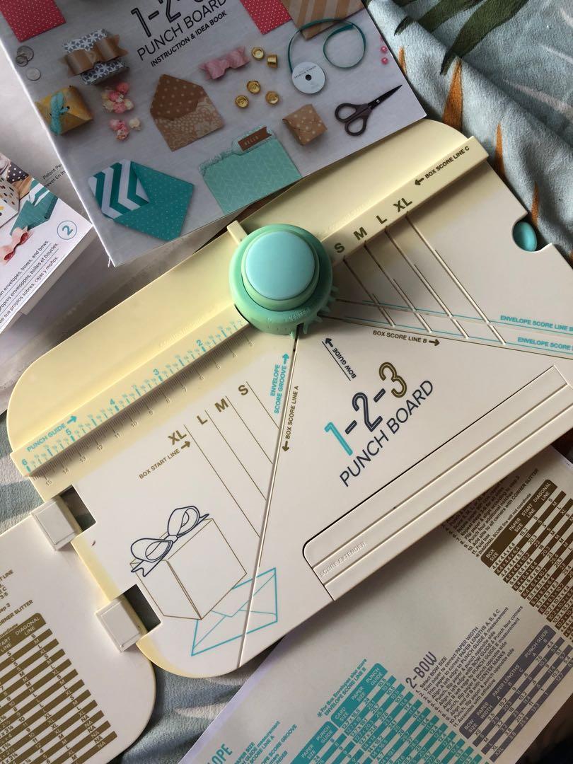 We R Memory Keepers 1-2-3 Envelope Punch Board, Hobbies & Toys, Stationary & Craft, Craft ...