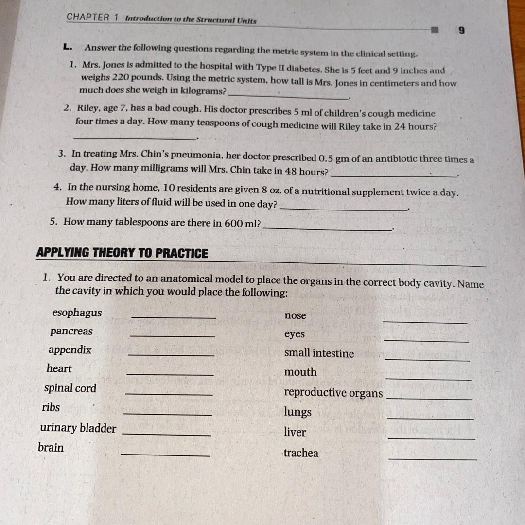 WORKBOOK FOR BODY STRUCTURES AND FUNCTIONS 13th edition ANN SENISI SCOTT ELIZABETH FONG, Hobbies ...