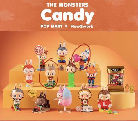 WTS POPMART LABUBU THE MONSTER CANDY, Hobbies & Toys, Toys & Games on ...