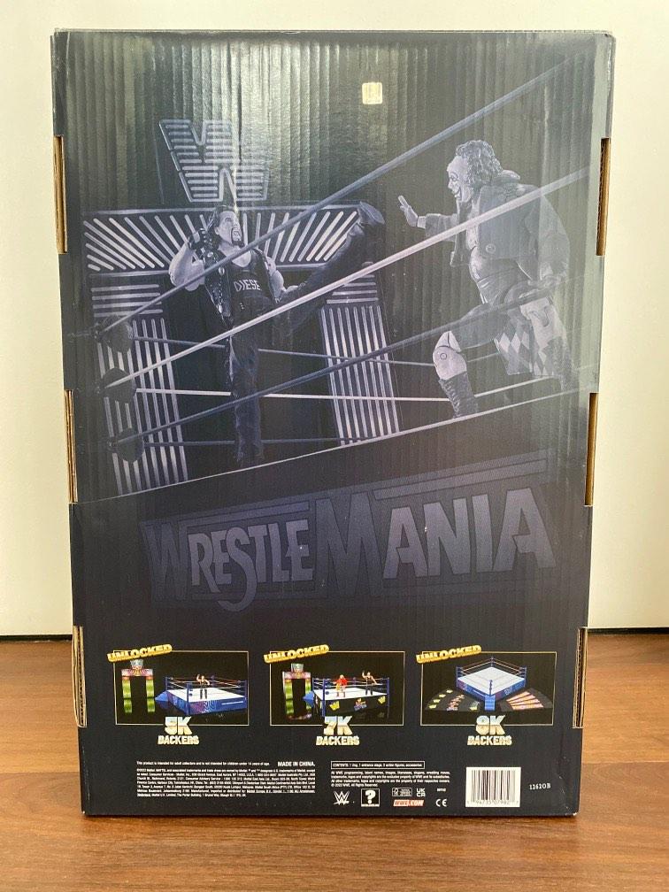 WWE Mattel Creations New Generation Arena WWF (ring, ring skirts ...