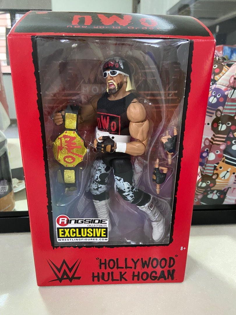 WWE Mattel Elite NWO Hollywood Hulk Hogan Mint Ringside Exclusive ...
