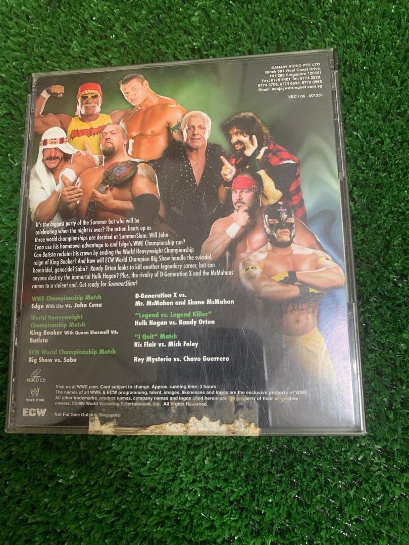Wwe wrestling wwf tna aew vcd Dvd, Hobbies & Toys, Music & Media, CDs ...