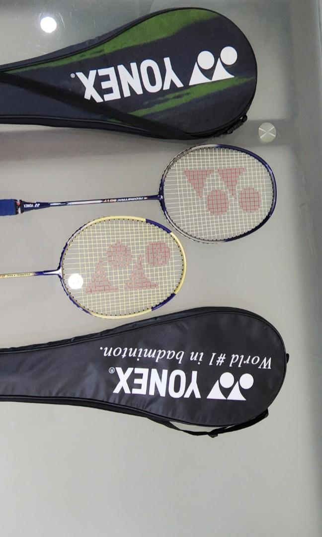 Yonex Badminton Rackets with Covers, Sports Equipment, Sports & Games ...