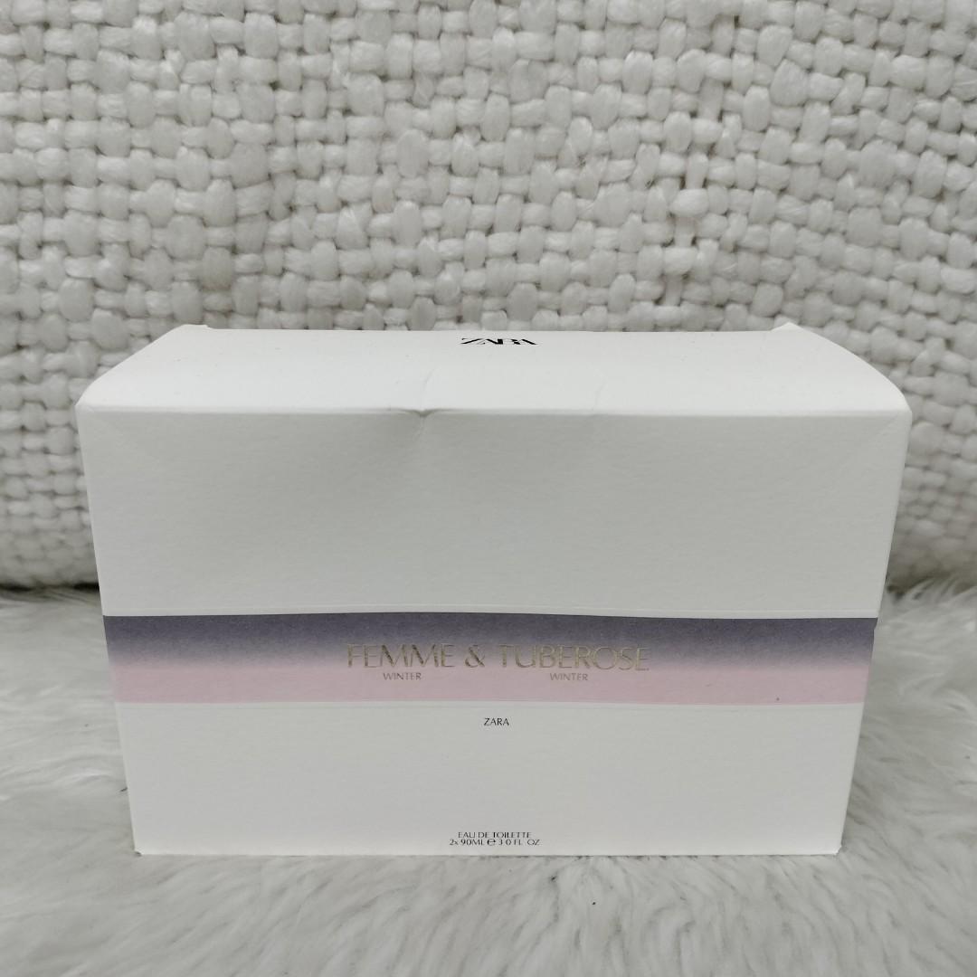 ZARA FEMME & TUBEROSE 90ML DUO BUNDLE PERFUMES ORIGINAL, Beauty ...