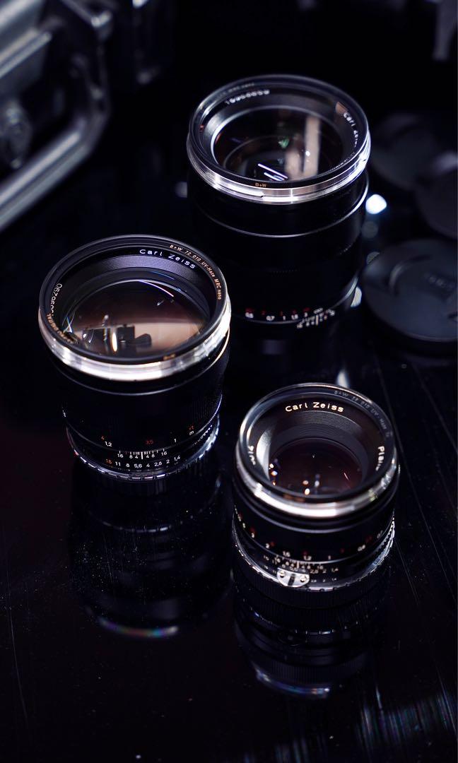Zeiss Distagon Lenses SET, Photography, Lens & Kits on Carousell