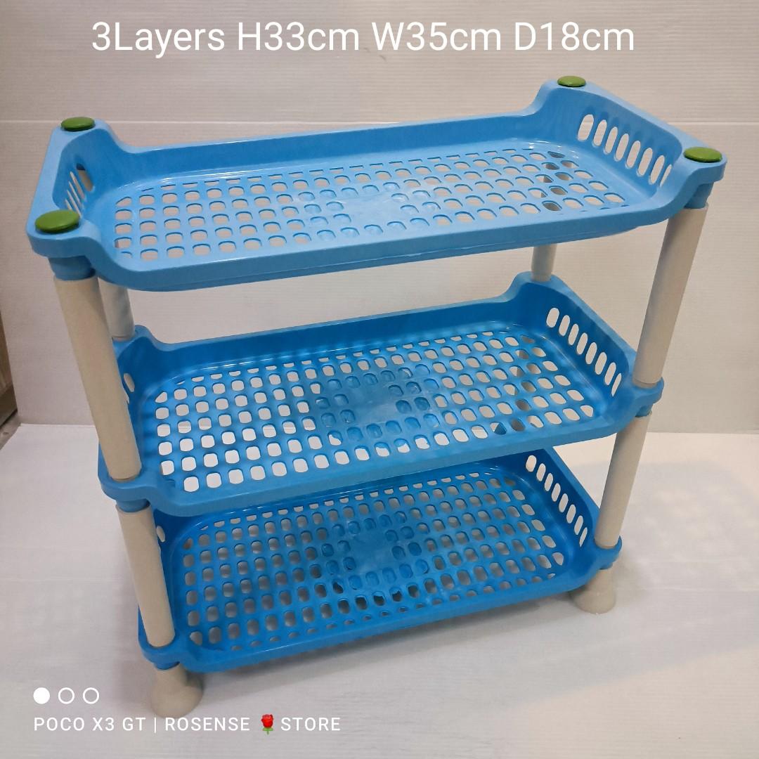 1234 tiers layers Multipurpose Rack Multi Rak serbaguna fungsi W35cm ...