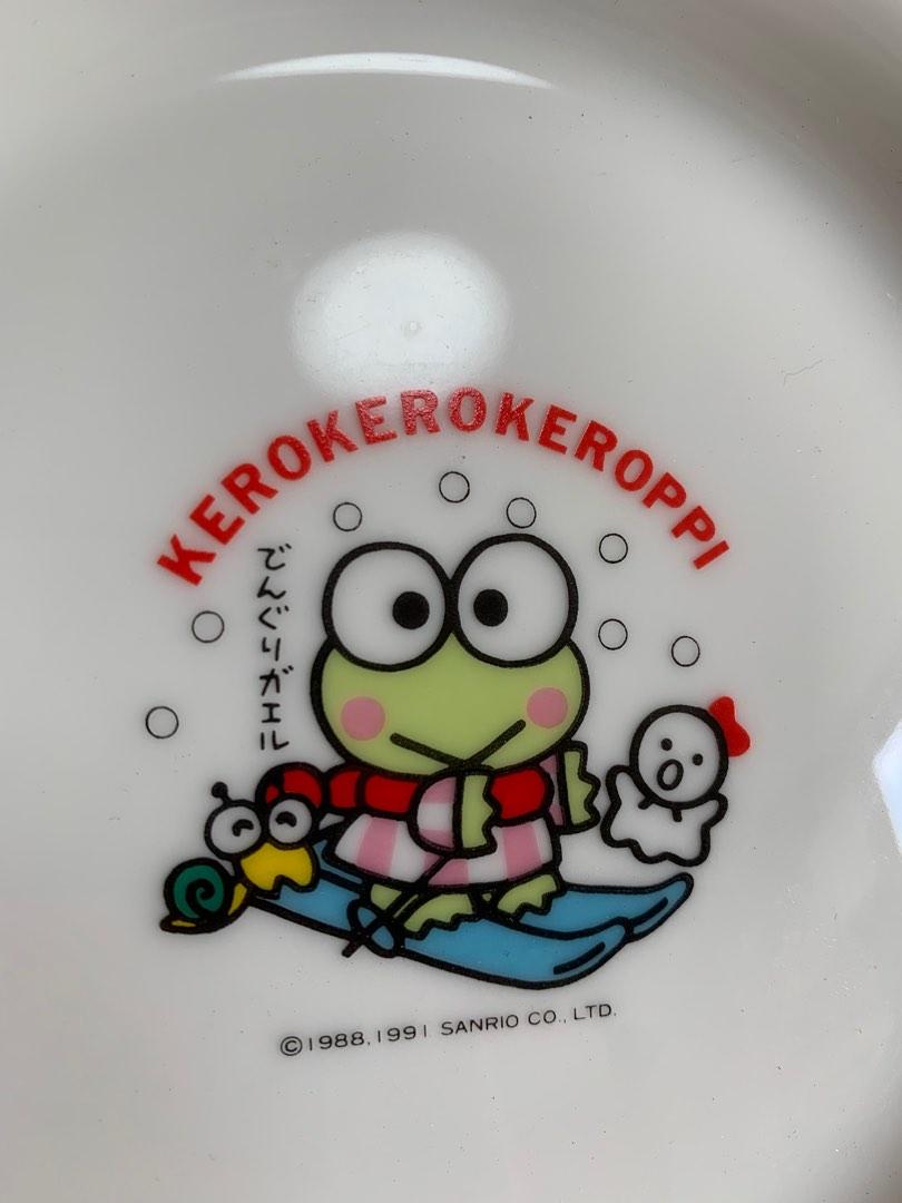 1991 Sanrio Kero Kero Keroppi plate with box, Hobbies & Toys ...