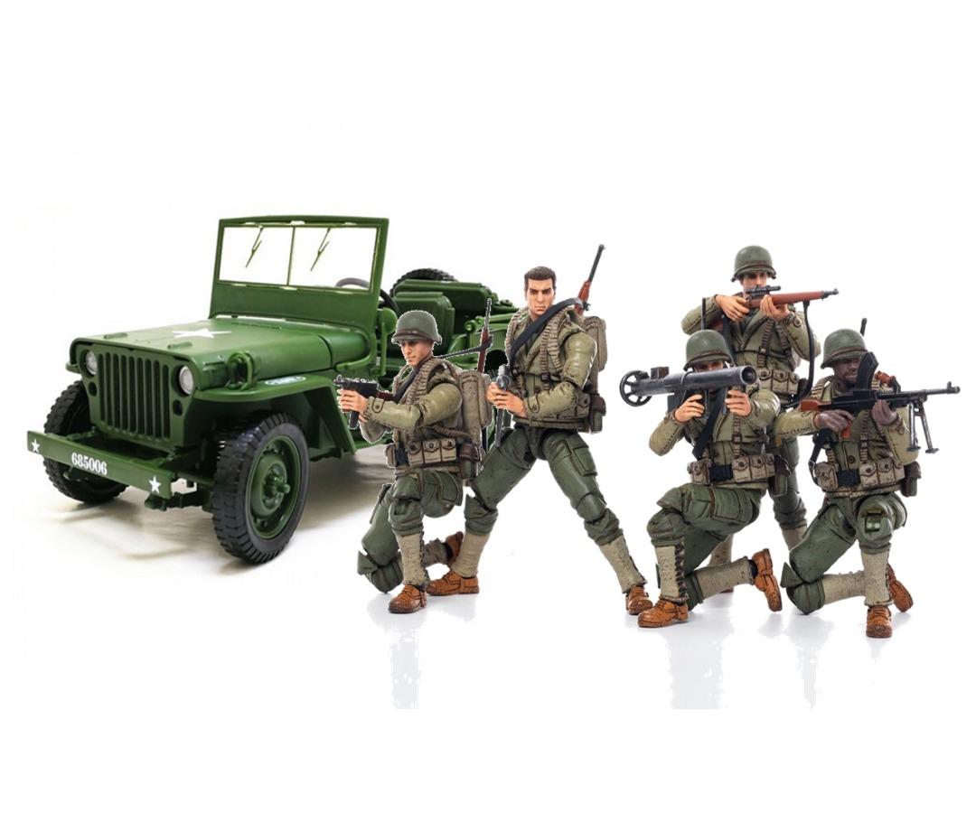 1 Lot 1/18 JOY TOY (Set of 5) WWII U.S. MARINE CORPS action figures & 1 ...