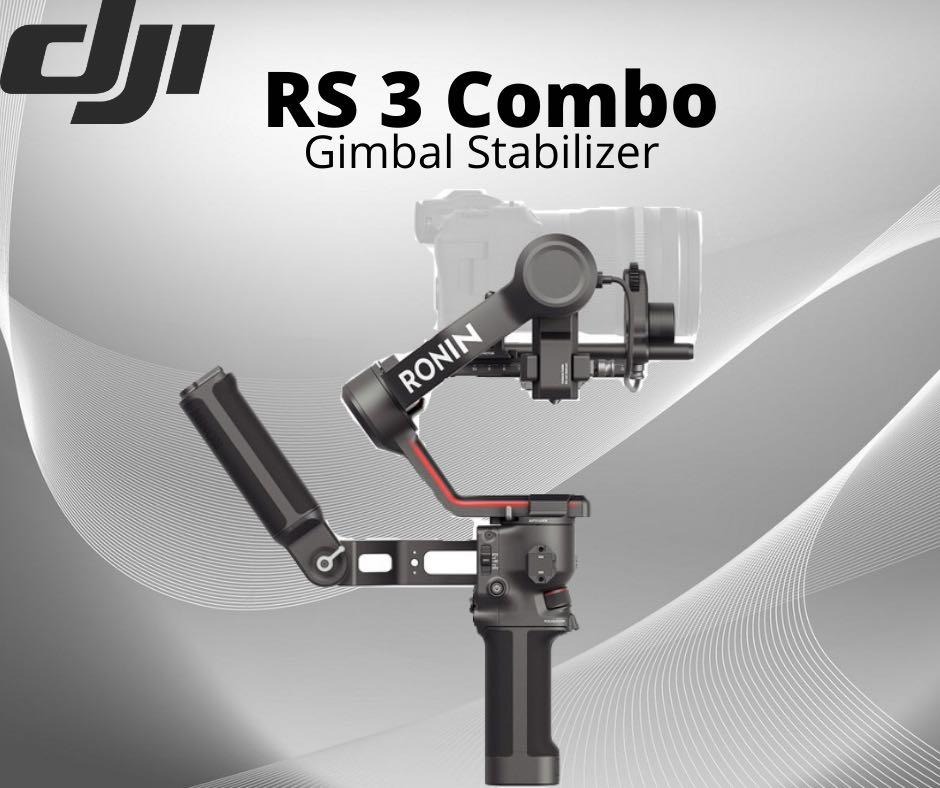 DJI RS3 COMBO (1 WEEK OLD GIMBAL) *AS NEW*, Photography, Photography ...
