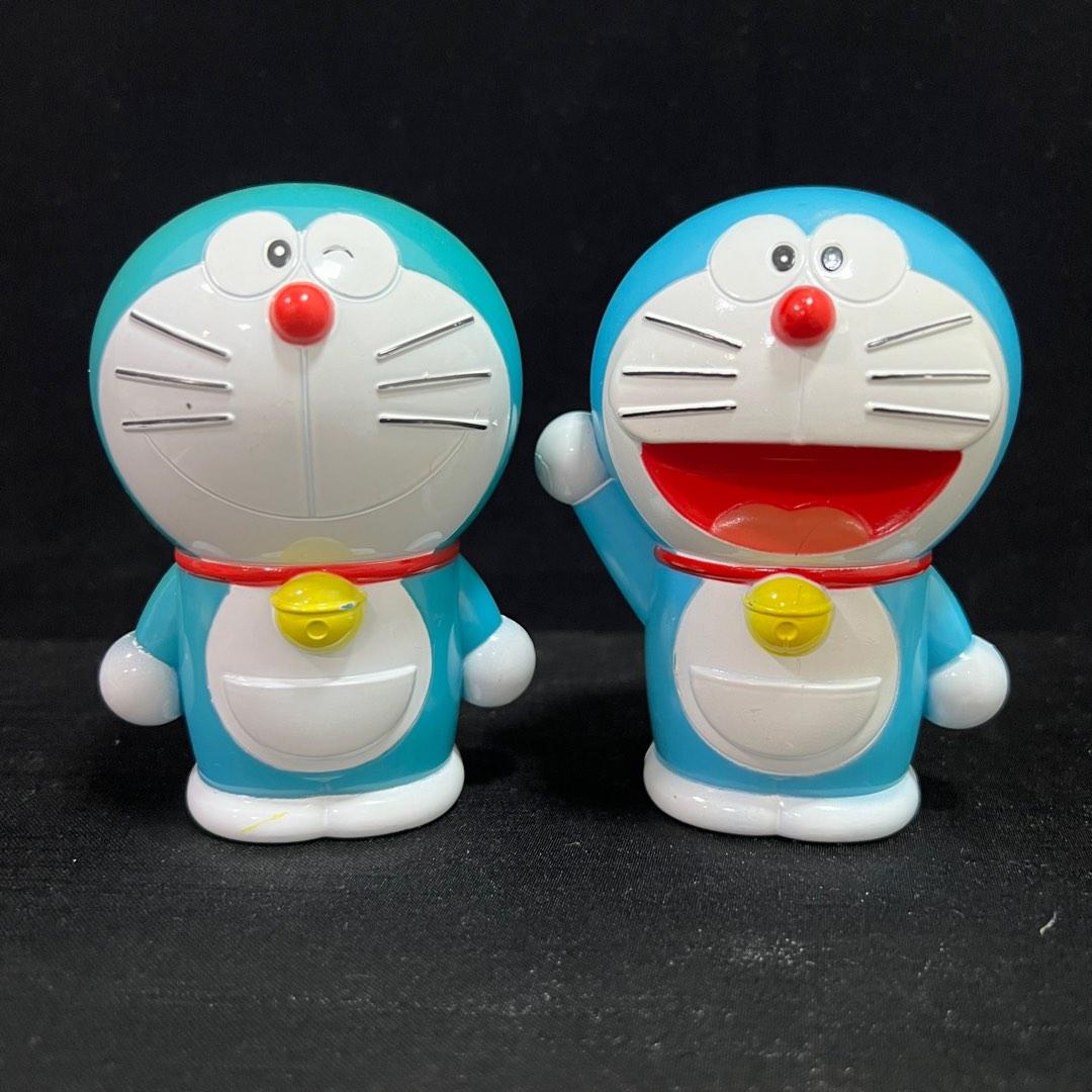 2 X Japan Imported Fujiko-Pro Doraemon Coin Bank Collectible Toy Set ...