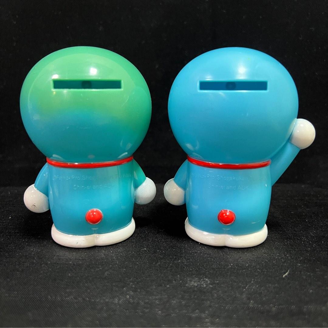 2 X Japan Imported Fujiko-Pro Doraemon Coin Bank Collectible Toy Set ...