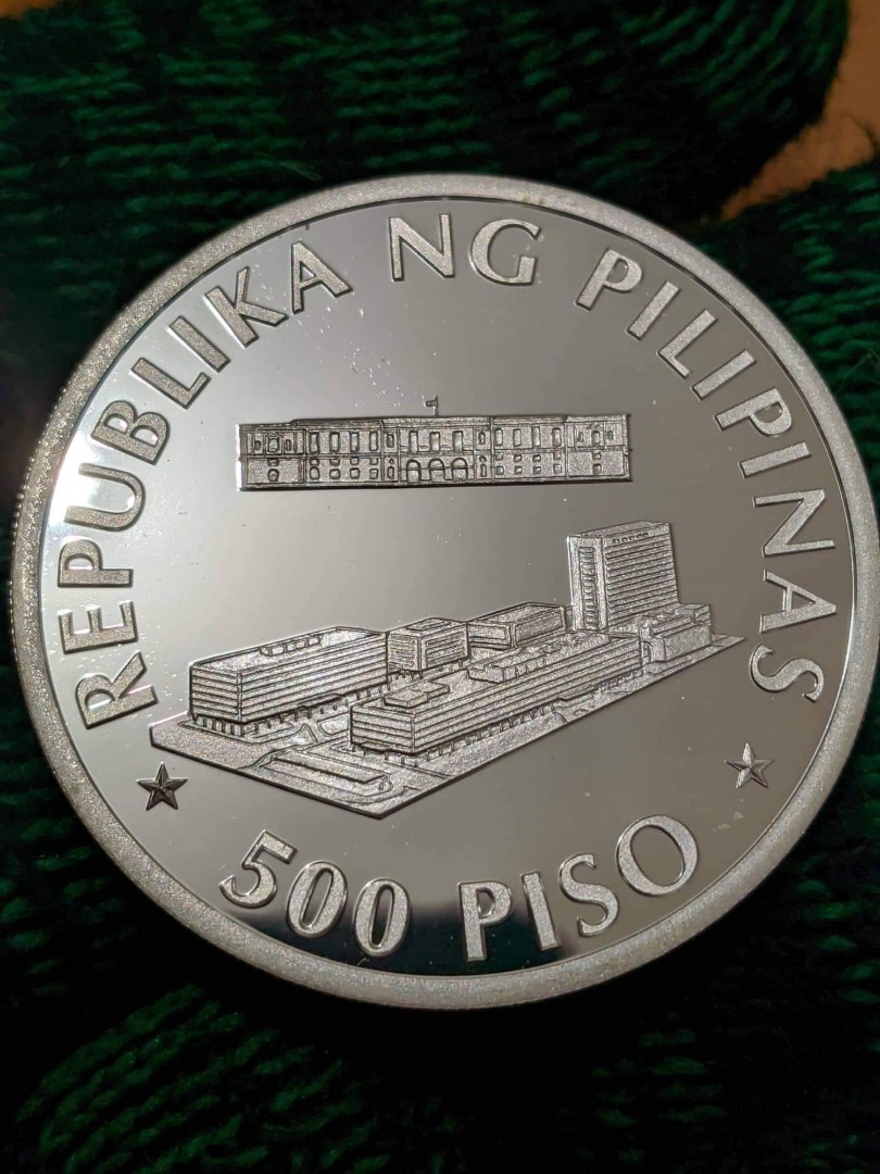 500 piso bsp silver proof, Hobbies & Toys, Memorabilia & Collectibles ...