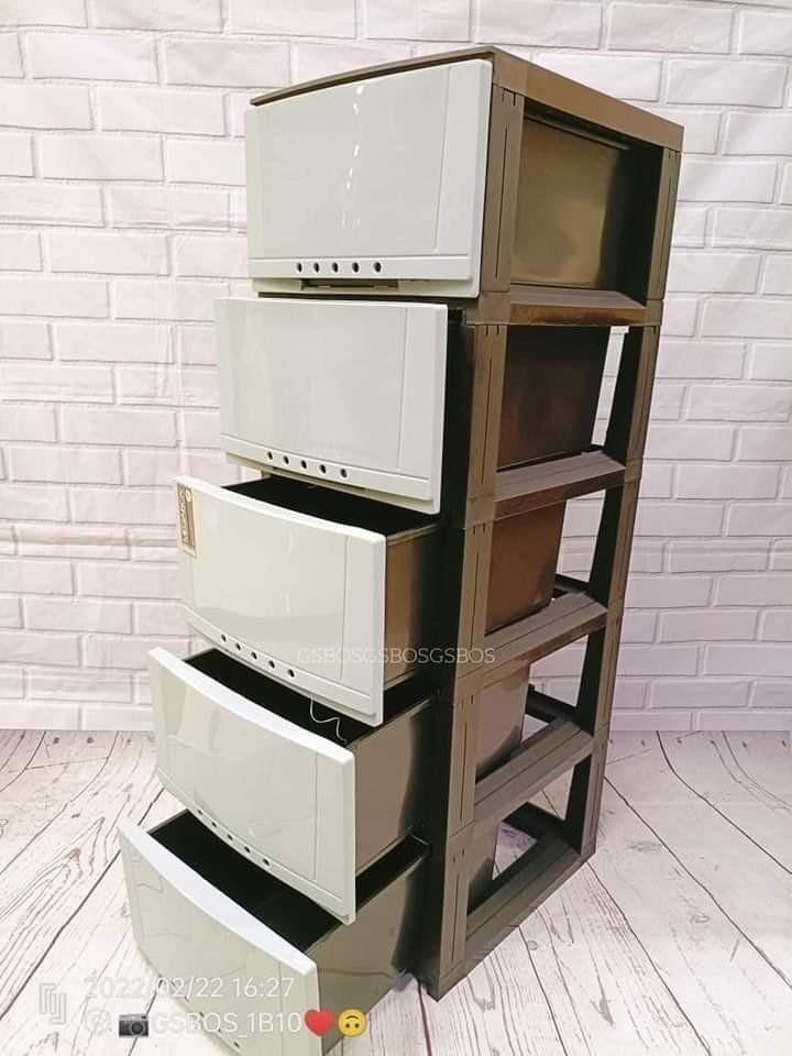 5 LAYER MEGA BOX DRAWER SLIM, Furniture & Home Living, Home Improvement ...