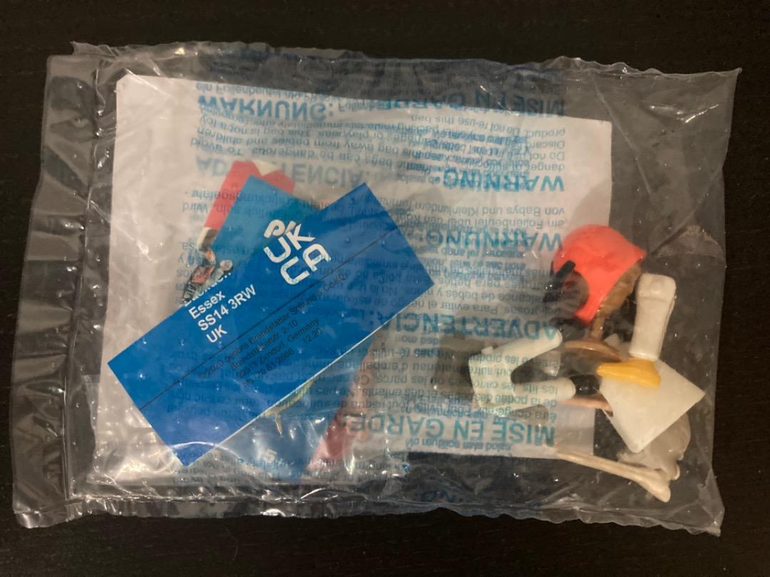 Playmobil 9854 Figure 3 in 1, Formula 1 driver / Caveman / Hockey ...