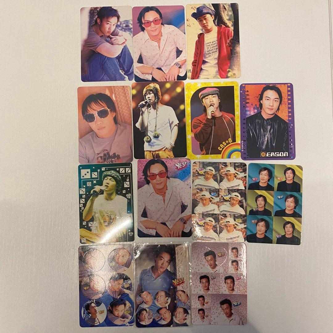陳奕迅 Eason CHAN Yes Card 夜光卡 閃咭 貼紙咭, 興趣及遊戲, 收藏品及紀念品, 明星周邊 - Carousell