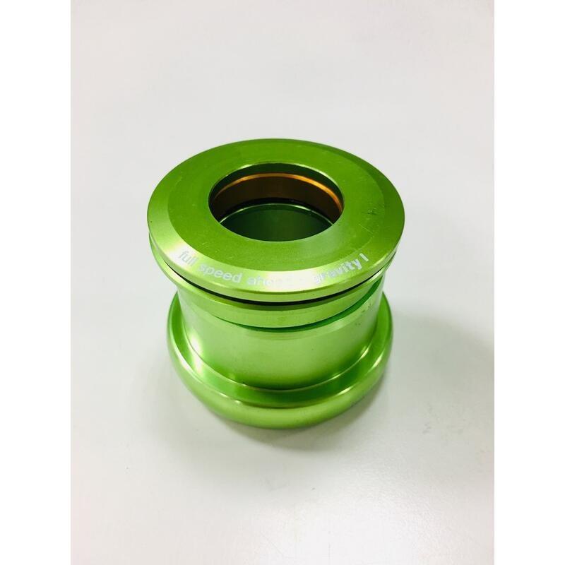 全新 FSA Gravity I 頭碗組 綠色 全1.5頭管搭配喇叭管前叉, 體育器材, 自行車及配件, 單車在旋轉拍賣