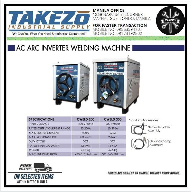 AC ARC INVERTER WELDING MACHINE, Commercial & Industrial, Industrial ...