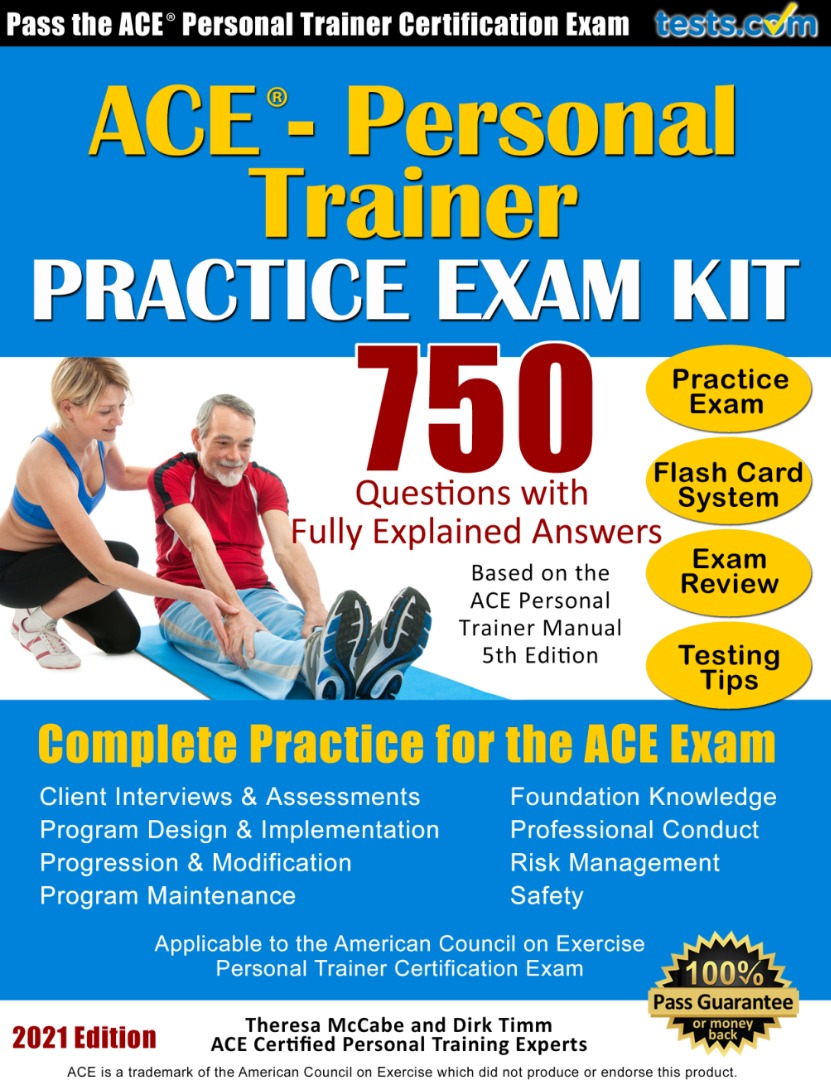 ACE - Personal Trainer Practice Exam Kit (750 Questions with Fully ...