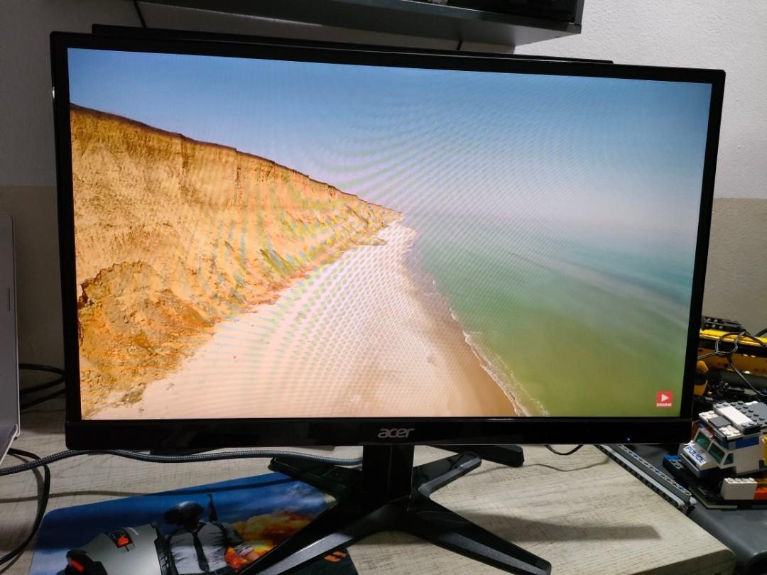 Acer 23" Bezeless Monitor Screen Full HD Perfect Working, Computers ...