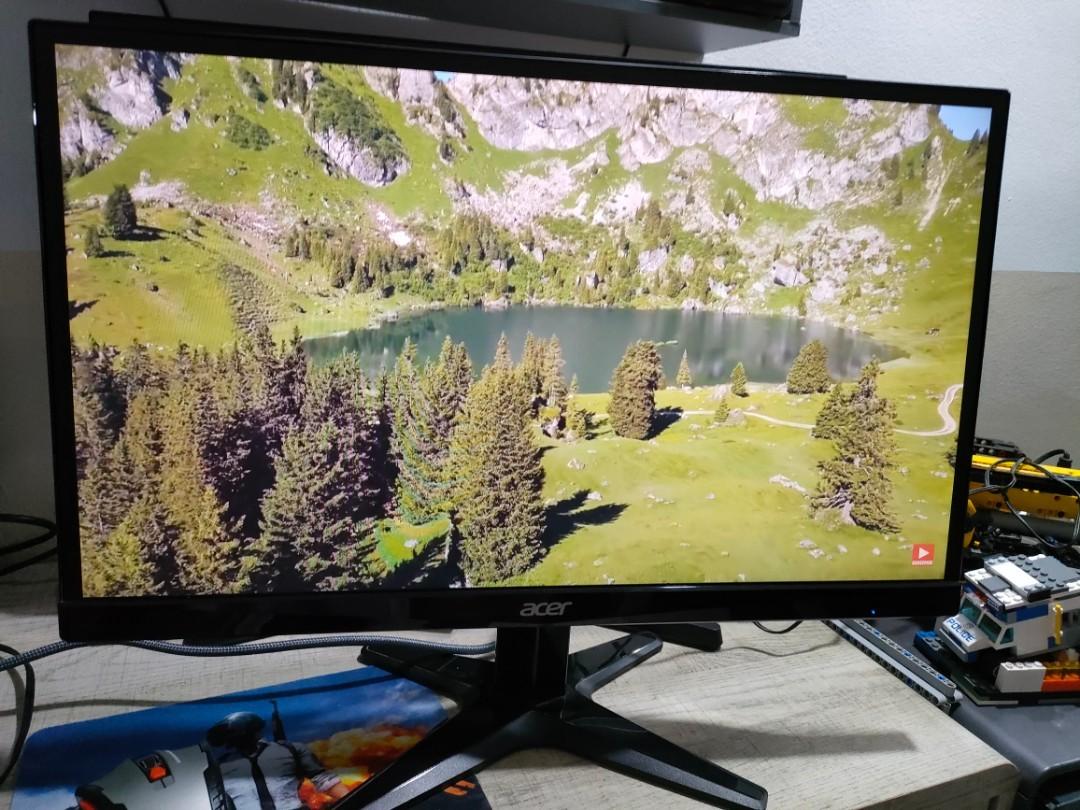 Acer 23" Bezeless Monitor Screen Full HD Perfect Working, Computers ...