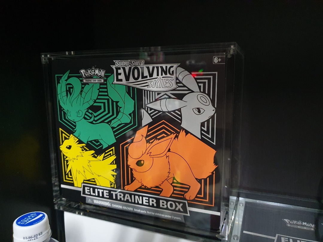 Acrylic Display Box for Pokemon Elite Trainer Box, Hobbies & Toys, Toys ...