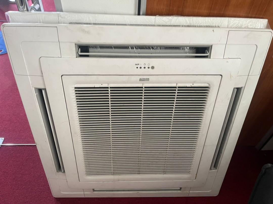 Acson R410 Cassette Aircond 2.5hp 03A, TV & Home Appliances, Air ...