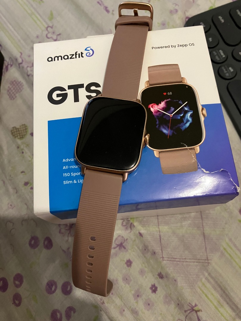 Amazfit gts 3 complete with box, Women's Fashion, Watches & Accessories ...