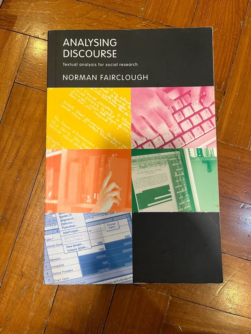 Analysing Discourse by Norman Fairclough, Hobbies & Toys, Books ...