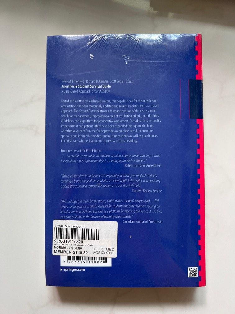 Anesthesia Student Survival Guide, Hobbies & Toys, Books & Magazines ...
