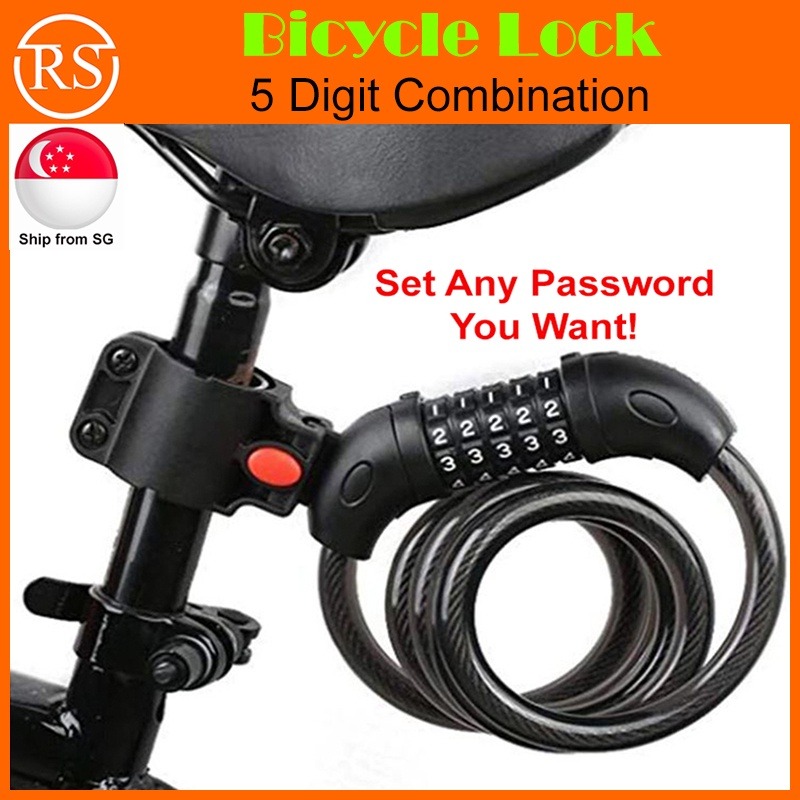 Anti Theft Bicycle Lock, Sports Equipment, Bicycles & Parts, Parts ...