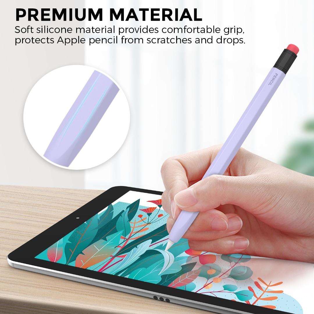Apple Pencil Gen 1/2 Silicone Sleeve Hexagonal Slip Protection, Mobile ...