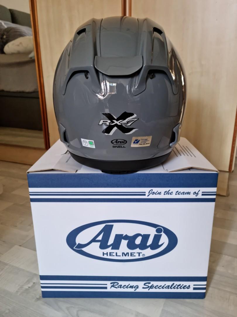 Arai rx-7x full face helmet rx7x like new XL, Motorcycles, Motorcycle Apparel on Carousell