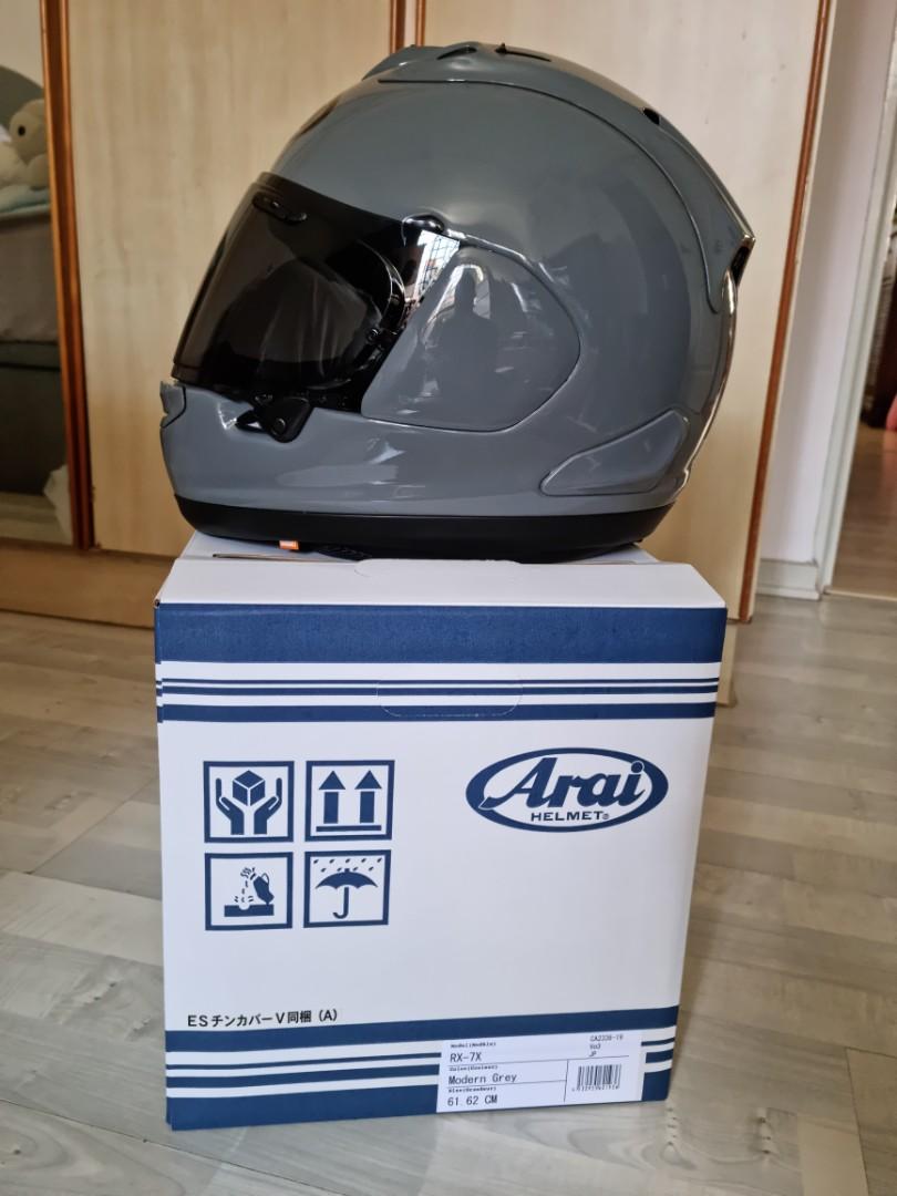 Arai rx-7x full face helmet rx7x like new XL, Motorcycles, Motorcycle Apparel on Carousell