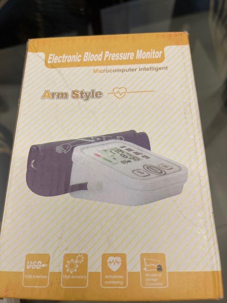 Arm Style Electronic Blood Pressure Monito, Health & Nutrition, Health ...
