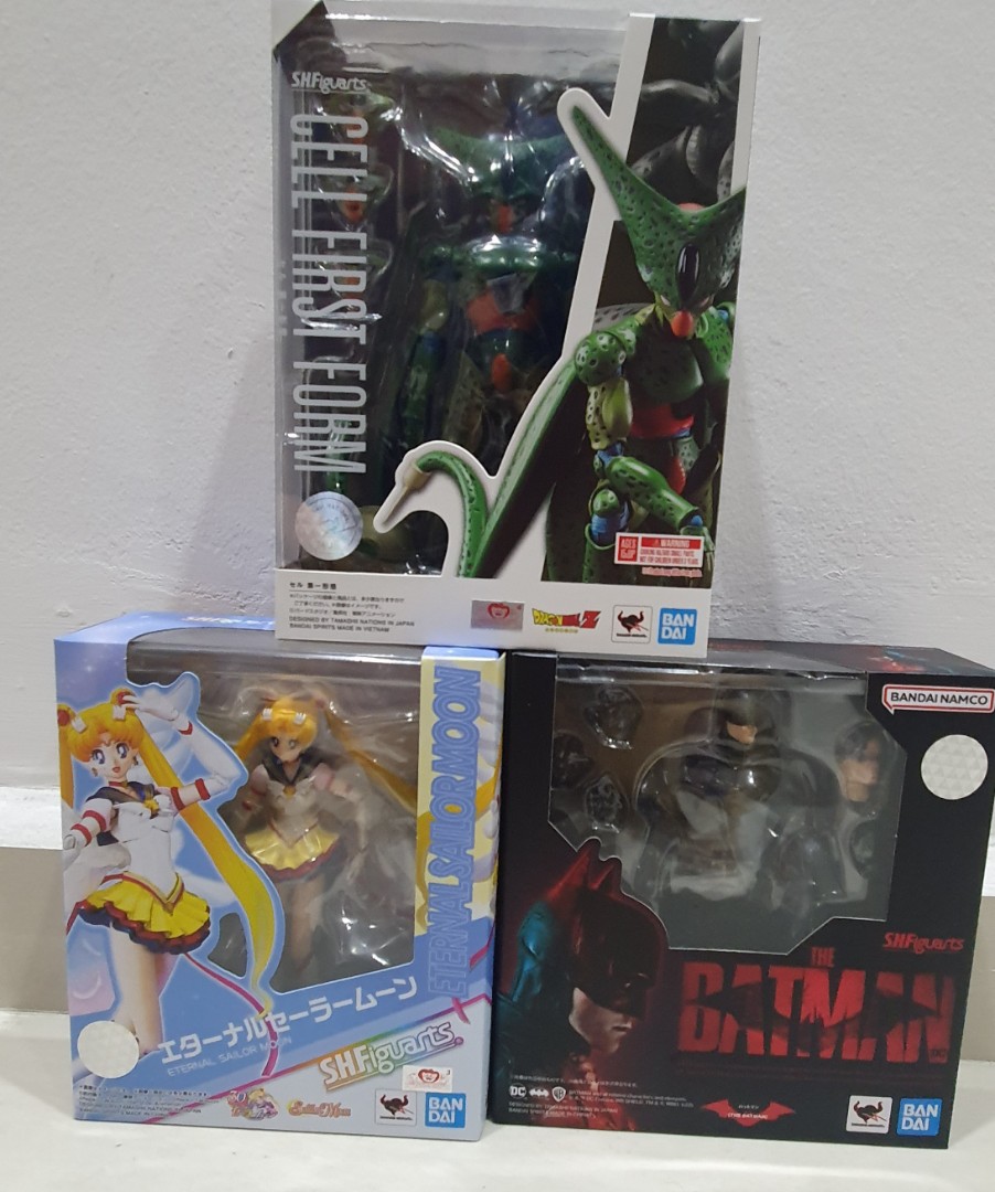 Arrived ! S.H.Figuarts CELL FIRST FORM shf S.H.Figuarts Batman The ...