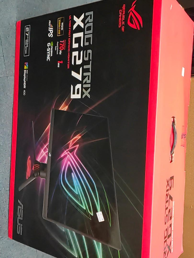 Asus XG279 ROG STRIX Gaming Monitor, Computers & Tech, Parts ...