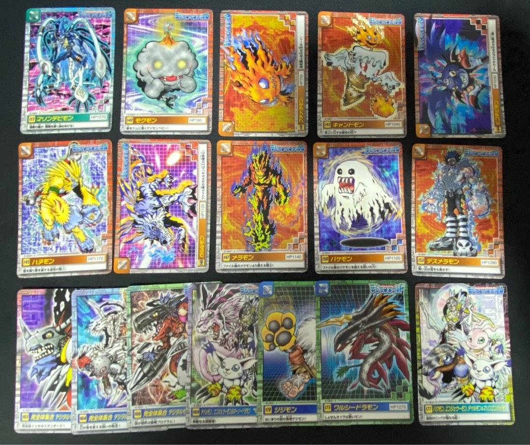 Authentic Bandai Digimon Carddass 1998, Hobbies & Toys, Toys & Games on ...