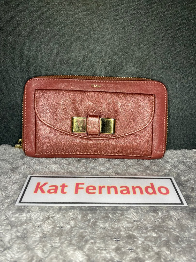 Authentic Chloe Long wallet, Luxury, Bags & Wallets on Carousell