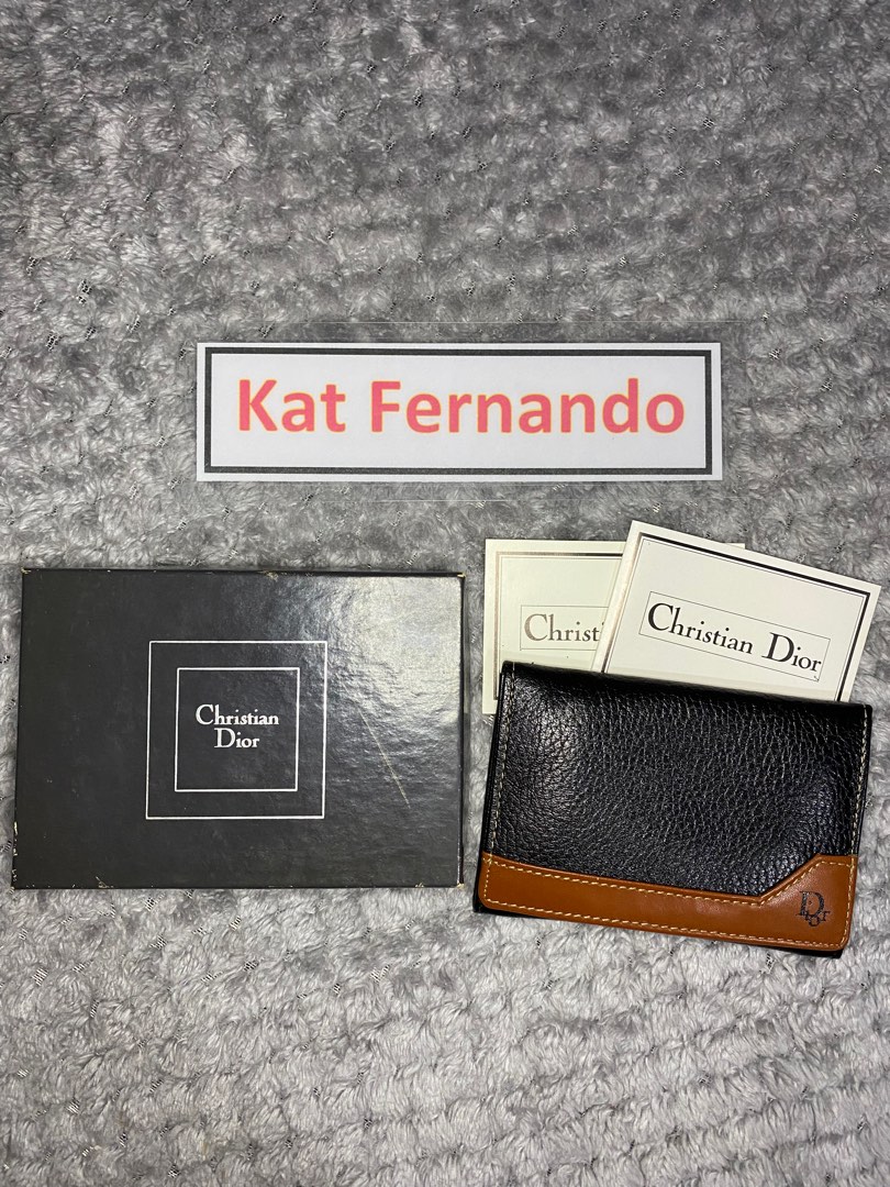 Authentic Christian Dior Card holder, Luxury, Bags & Wallets on Carousell