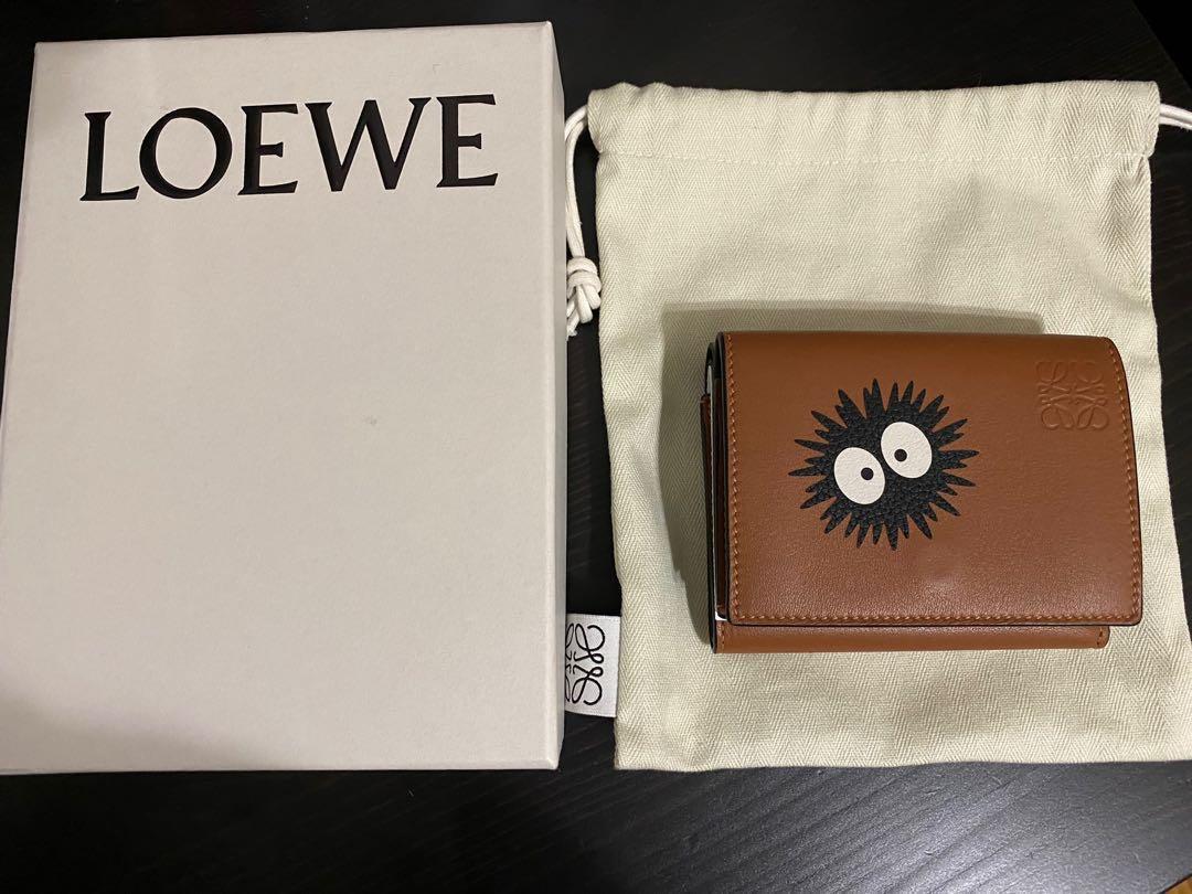 Authentic Loewe Totoro Trifold with Dust Bunnies Wallet, Luxury, Bags ...